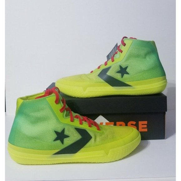 Converse | Shoes | Converse 29 Release Allstar Pro Bb Hi Grinch Volt ...